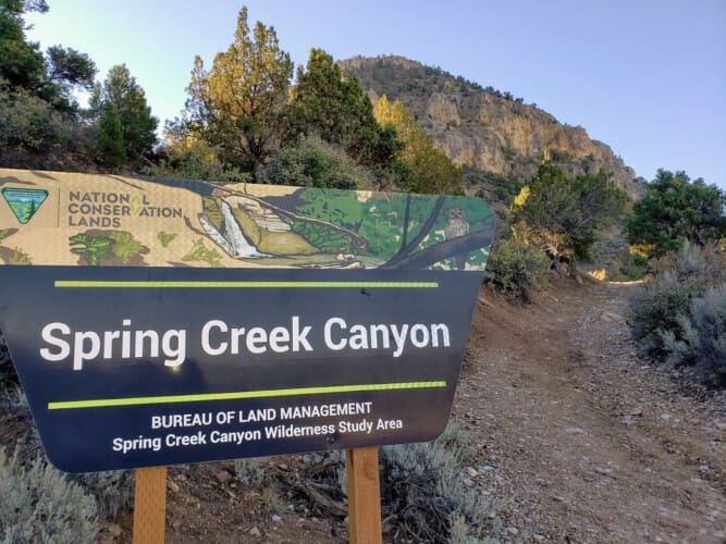Spring Creek Canyon Trail - Kolob Canyons Ranch LLC